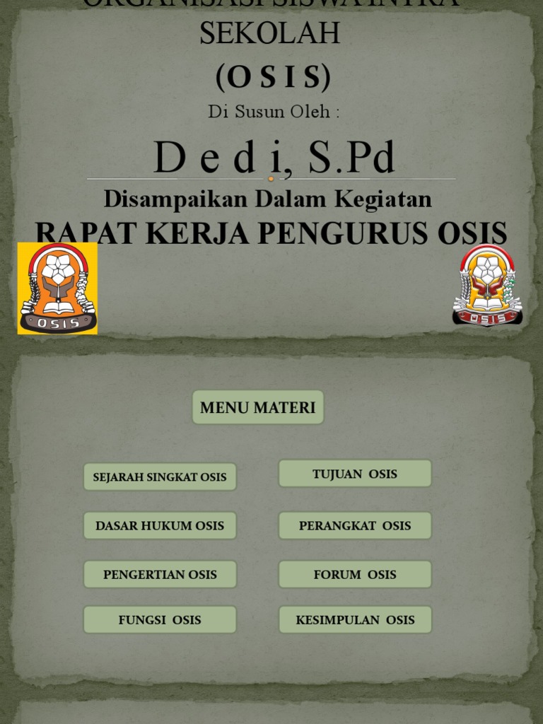 Osis | PDF