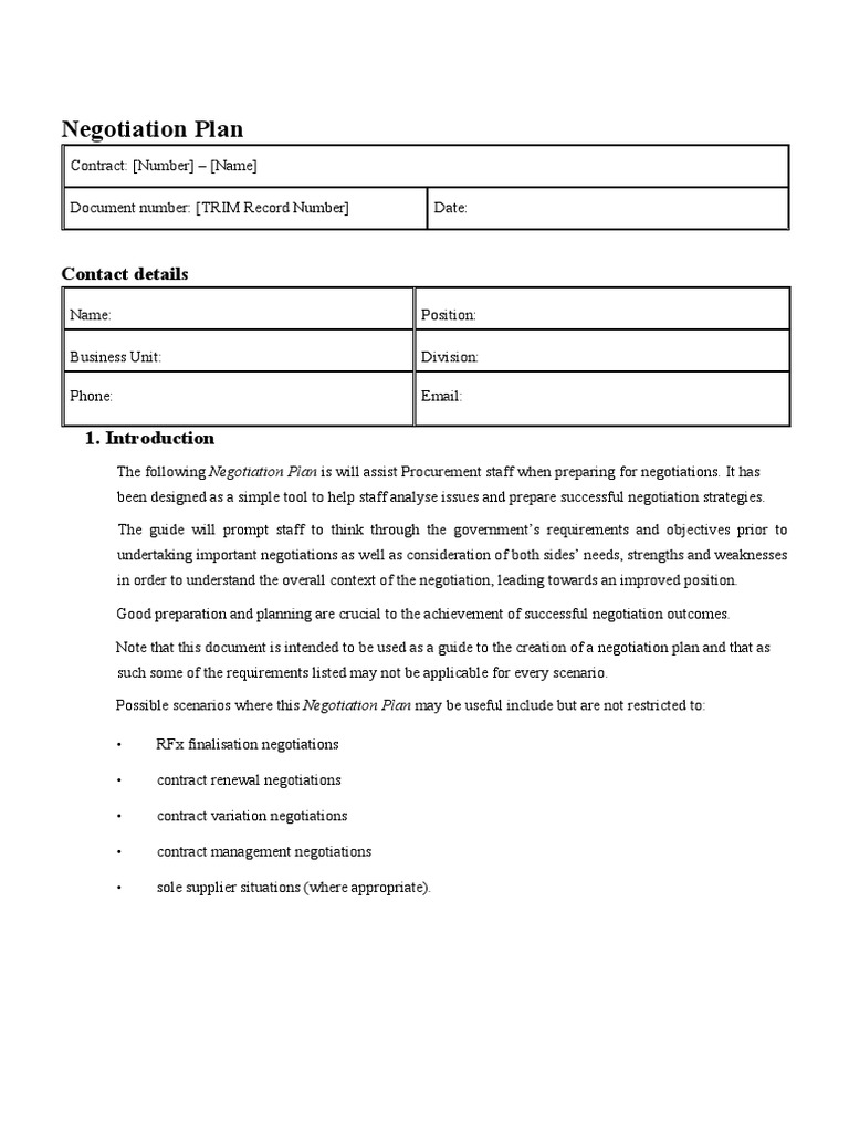 RIIBEF601E_Assignment | PDF | Negotiation | Expert