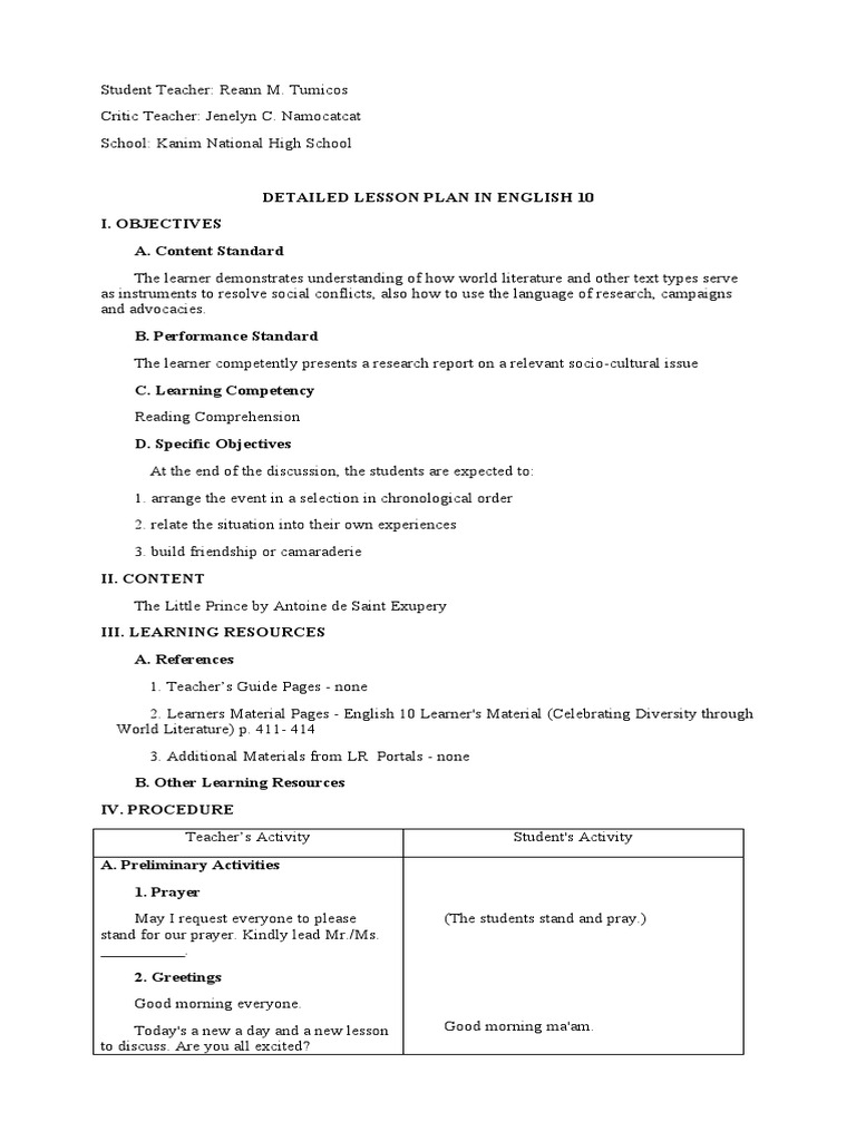 The Little Prince LP FINAL | PDF