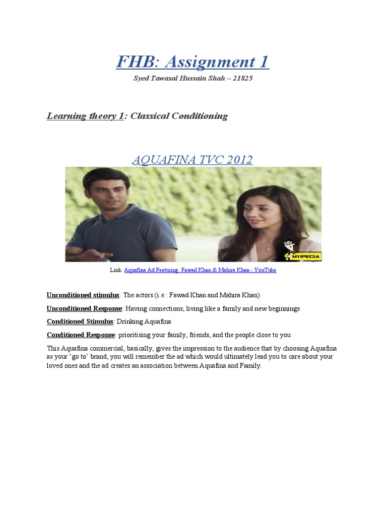 FHB - Assignment 1 | PDF