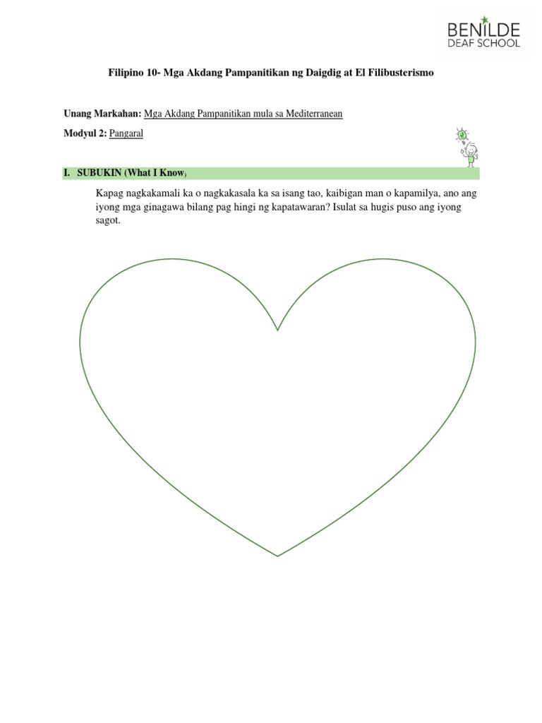 FILIP10 Q1 Modyul 2 PDF | PDF