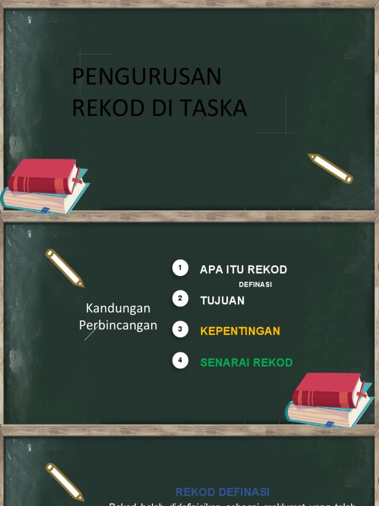 Pengurusan Rekod Taska | PDF