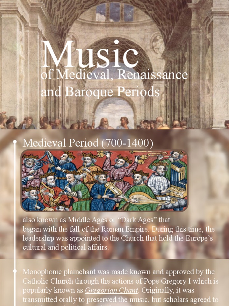 Overview of Medieval to Baroque Music | PDF