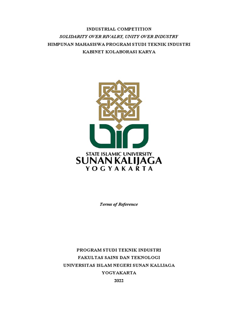 Format TOR Kegiatan | PDF