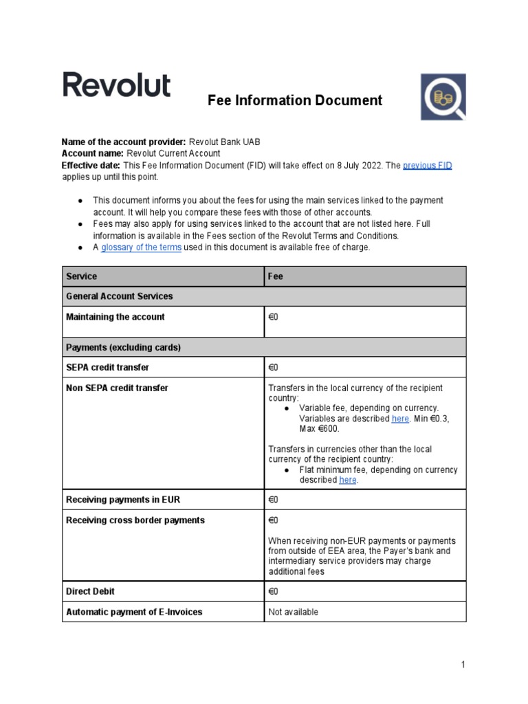Revolut Bank UAB FID 8 July 2022 ENG | PDF