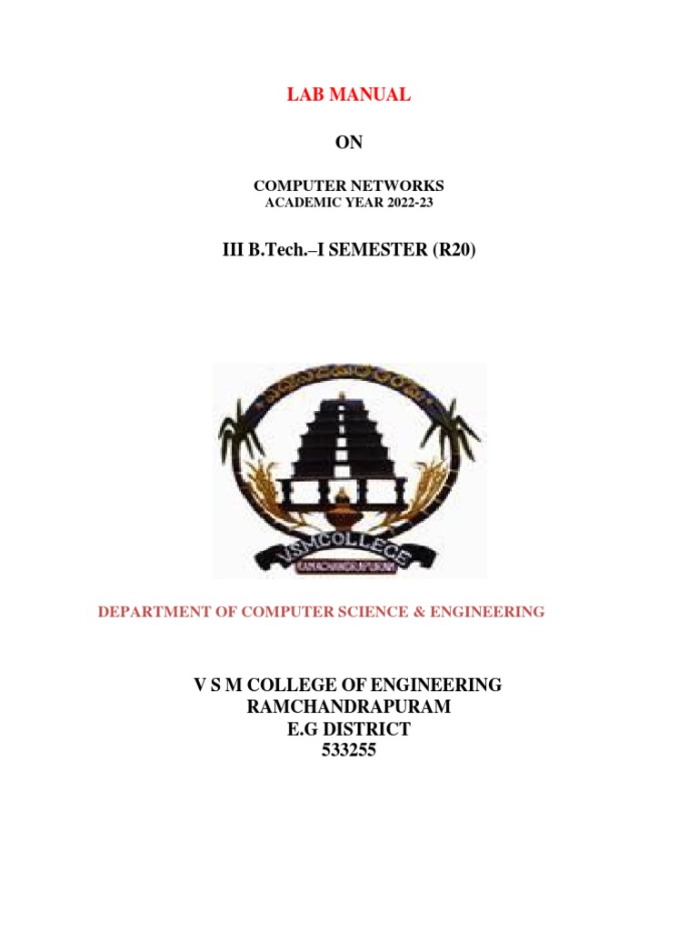 CN Lab Final | PDF | Computer Network | Internet Access