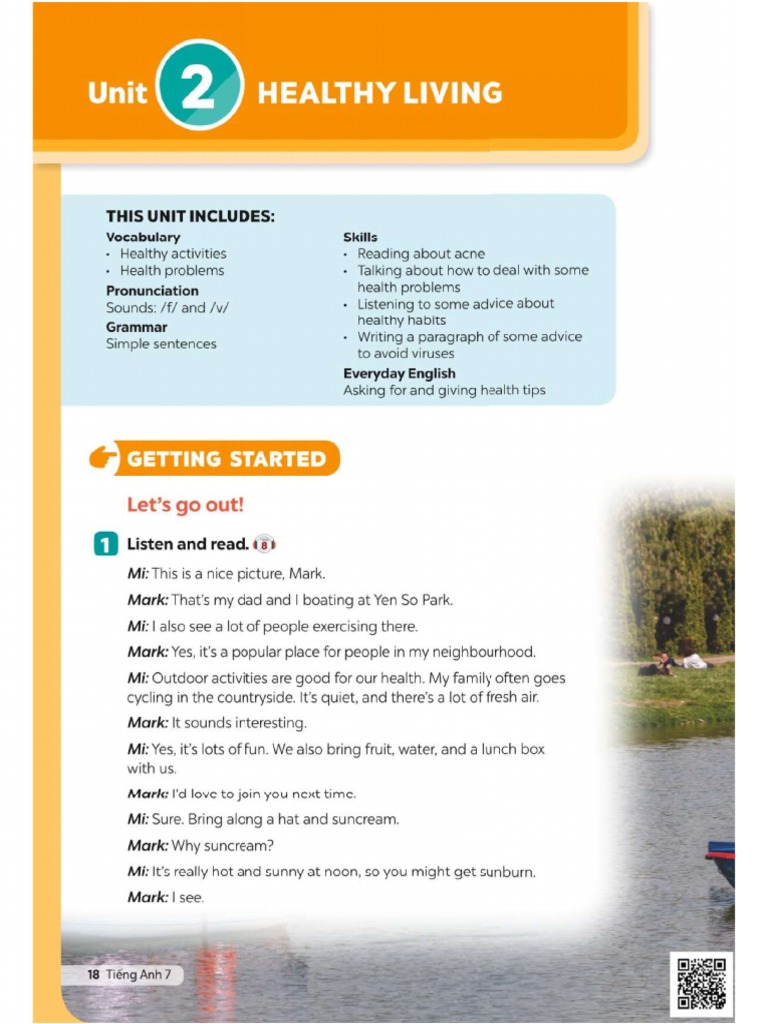 Unit 2 - Healthy Living | PDF