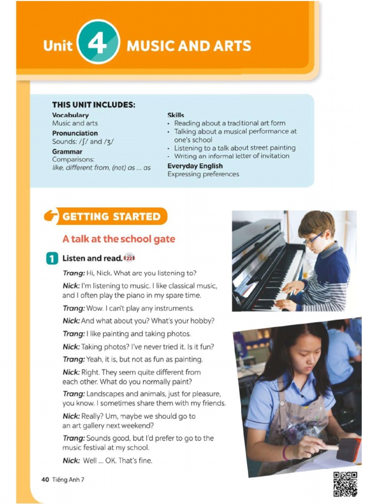 Unit 4 - Music and Arts | PDF