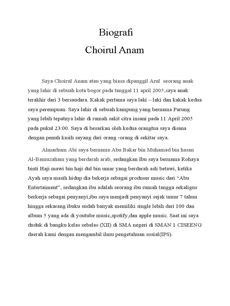 Choirul Anam | PDF