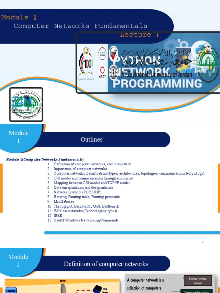 Computer Network Fundamentals Zuj | PDF | Computer Network | Osi Model