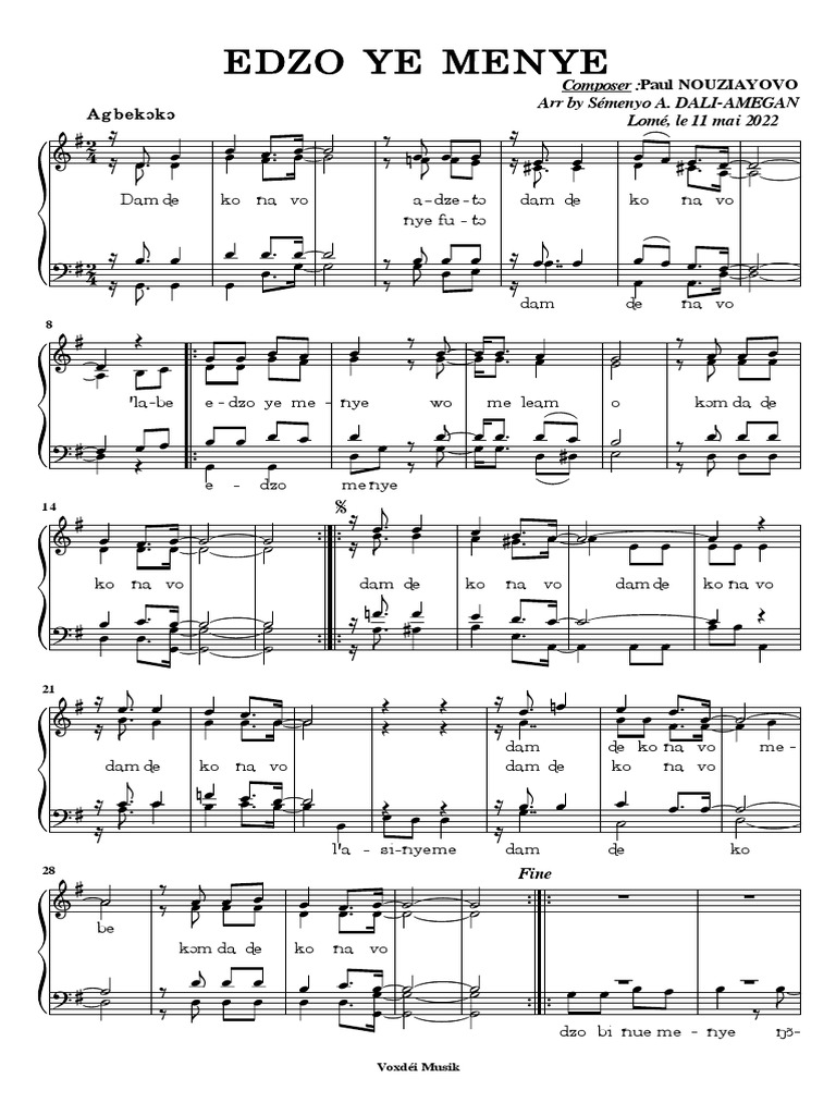 Edzo Ye Menye | PDF