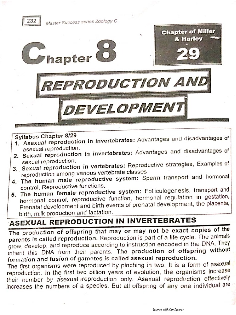 Zoology Chapter 8 | PDF