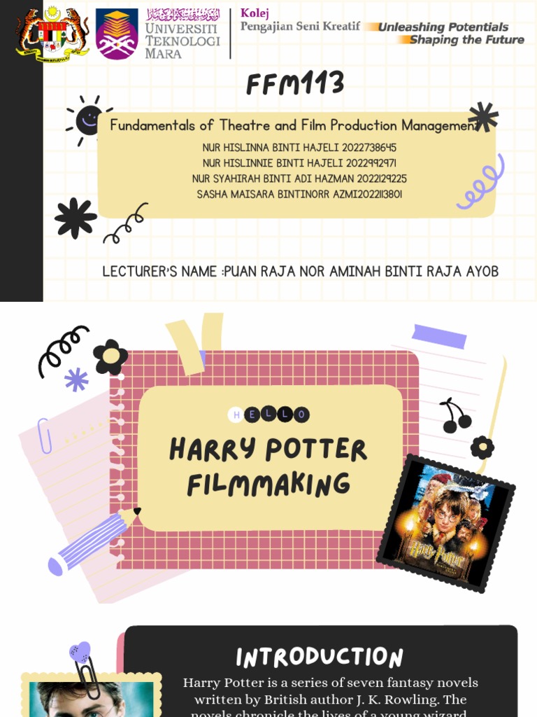 Harry Potter Filmmaking | PDF | Harry Potter | Fantasy