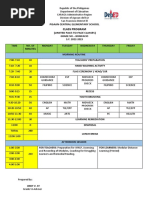 Sample of Multigrade Class Program | PDF | Learning