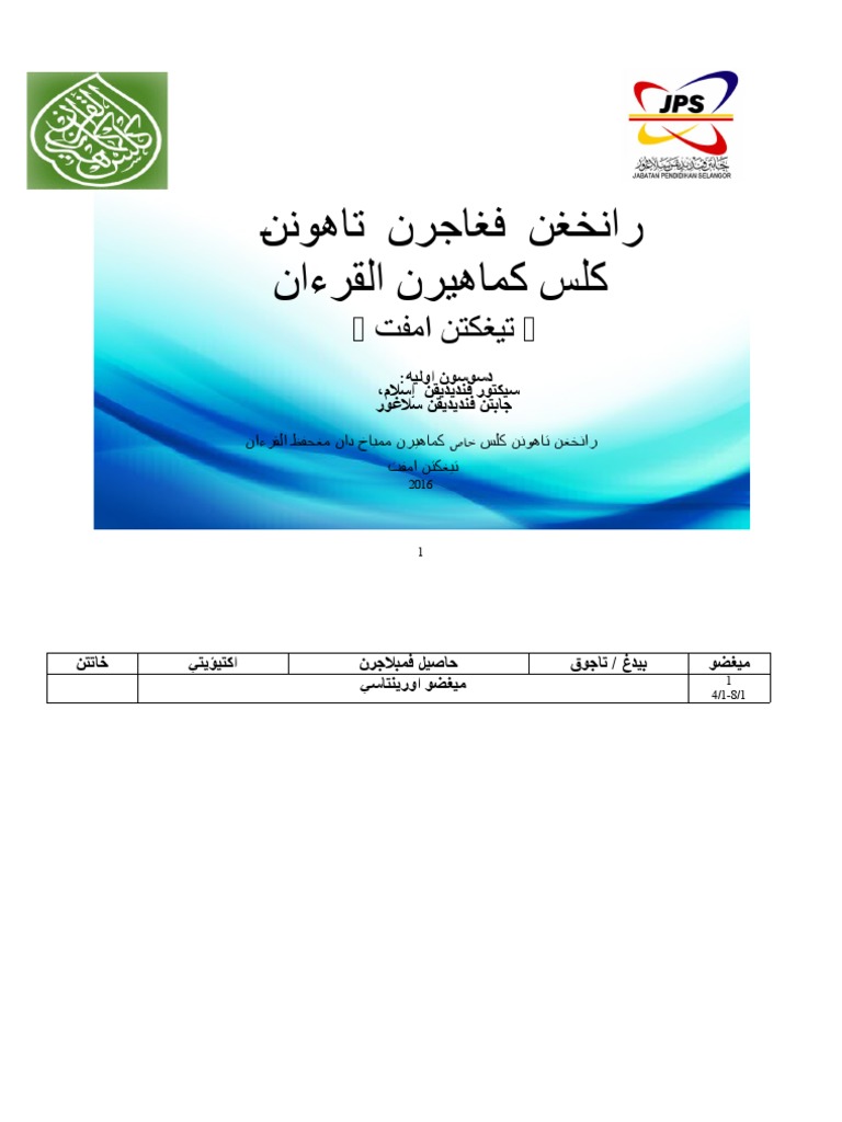 RPT KKQ T4 | PDF