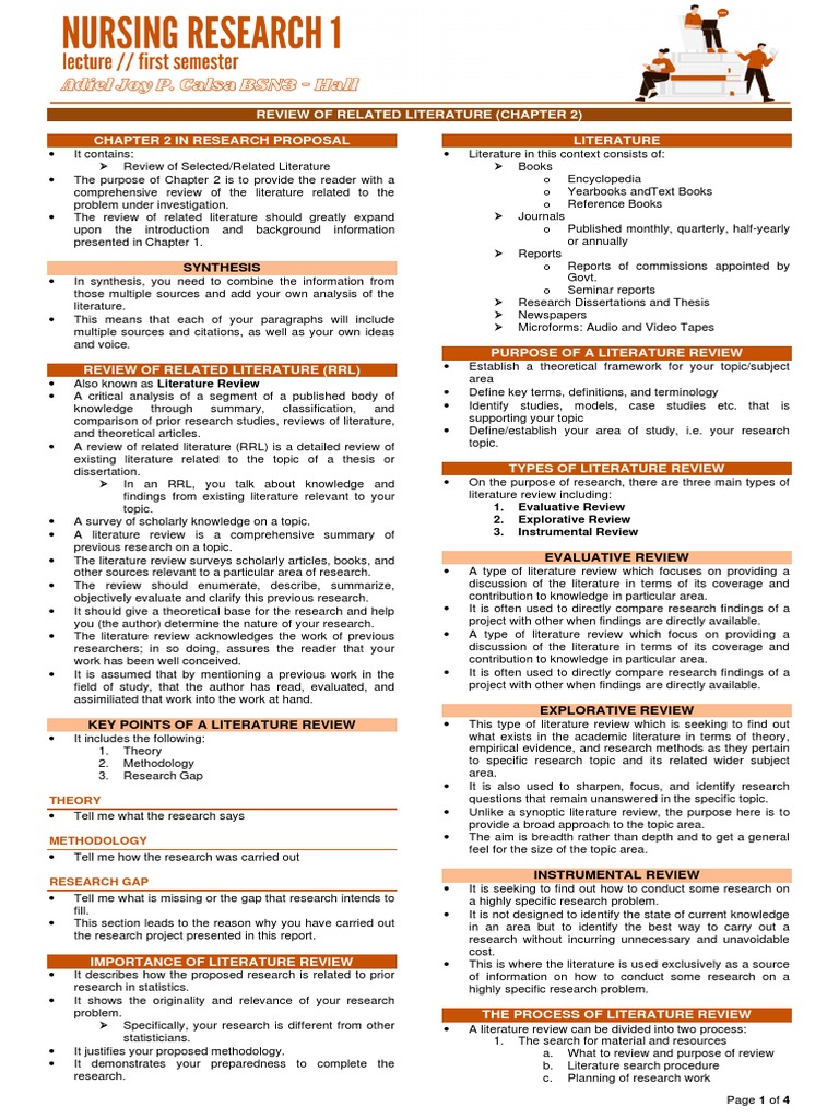 RRL Chapter 2 | PDF | Bibliography | Literature Review