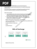 International Bill of Exchange Overview | PDF | Negotiable Instrument ...