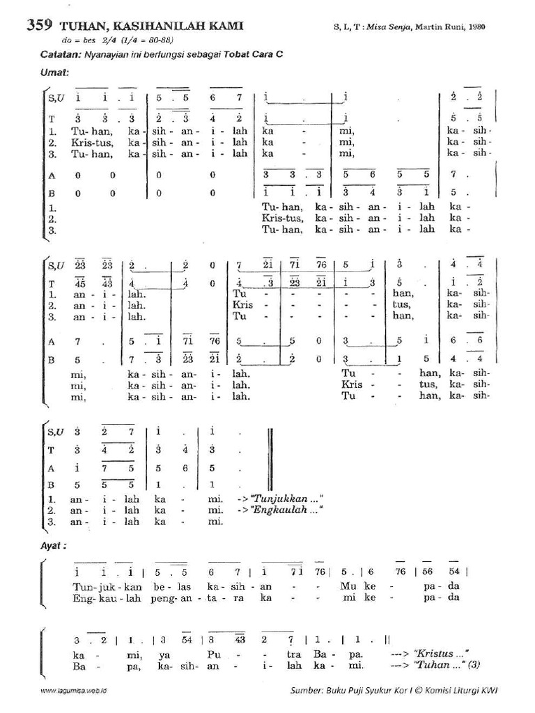 B. Tuhan Kasihanilah | PDF