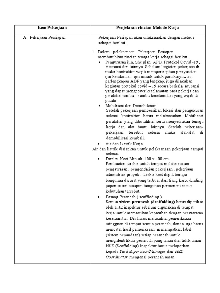 Metode Perbaikan Kolam Renang Sintuk, Atap Diklat Dan Atp JPP | PDF