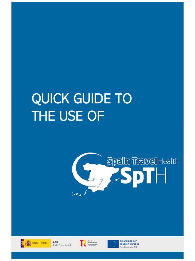 SpTH QR Code Travel Guide to Spain | PDF | Identity Document | Qr Code