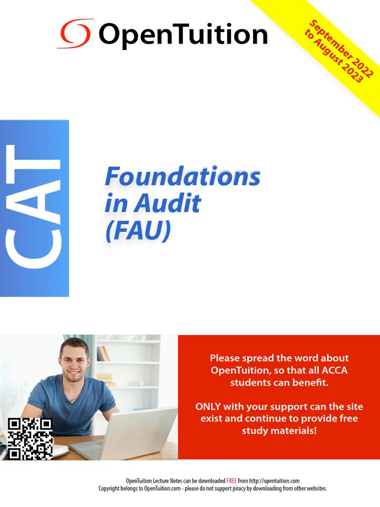 Cat Fau S22 | PDF | Financial Audit | Audit