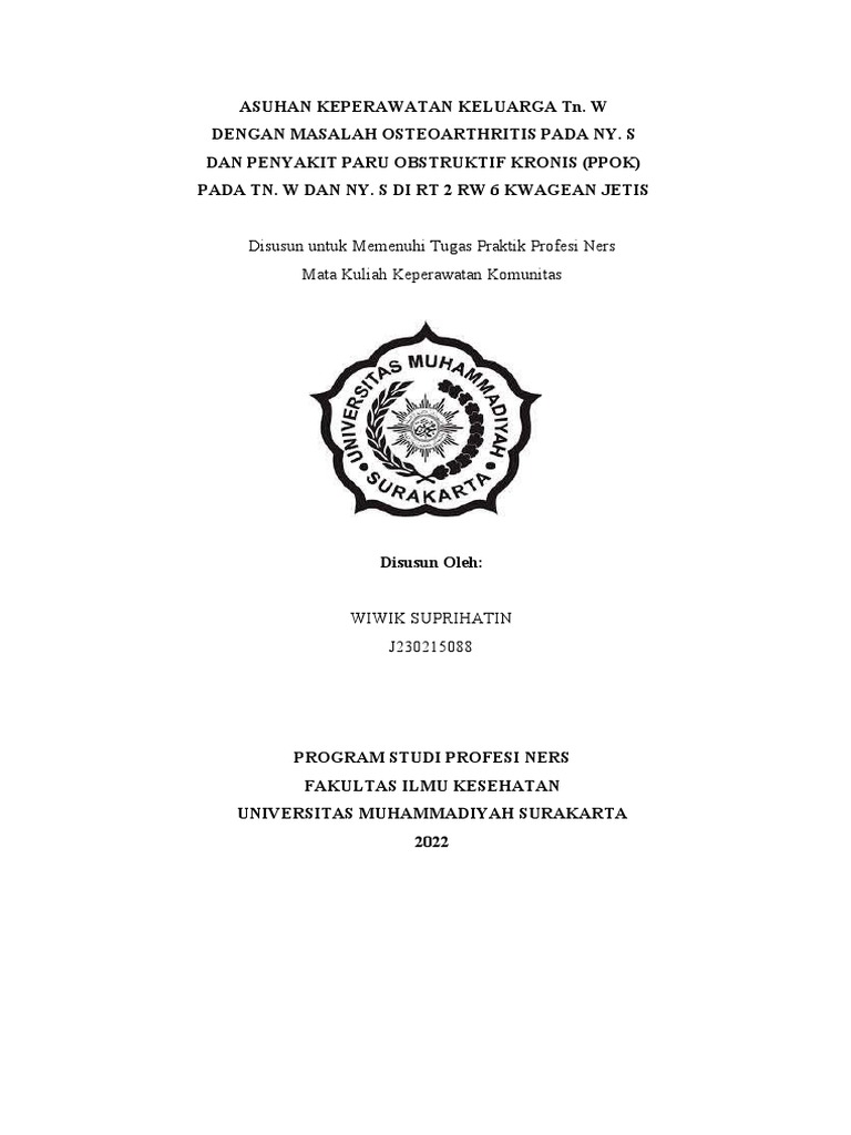 Askep Keluarga Wiwik Suprihatin | PDF