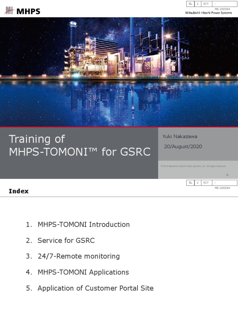 Training of Mhps-Tomoni For GSRC | PDF | Information | Computing