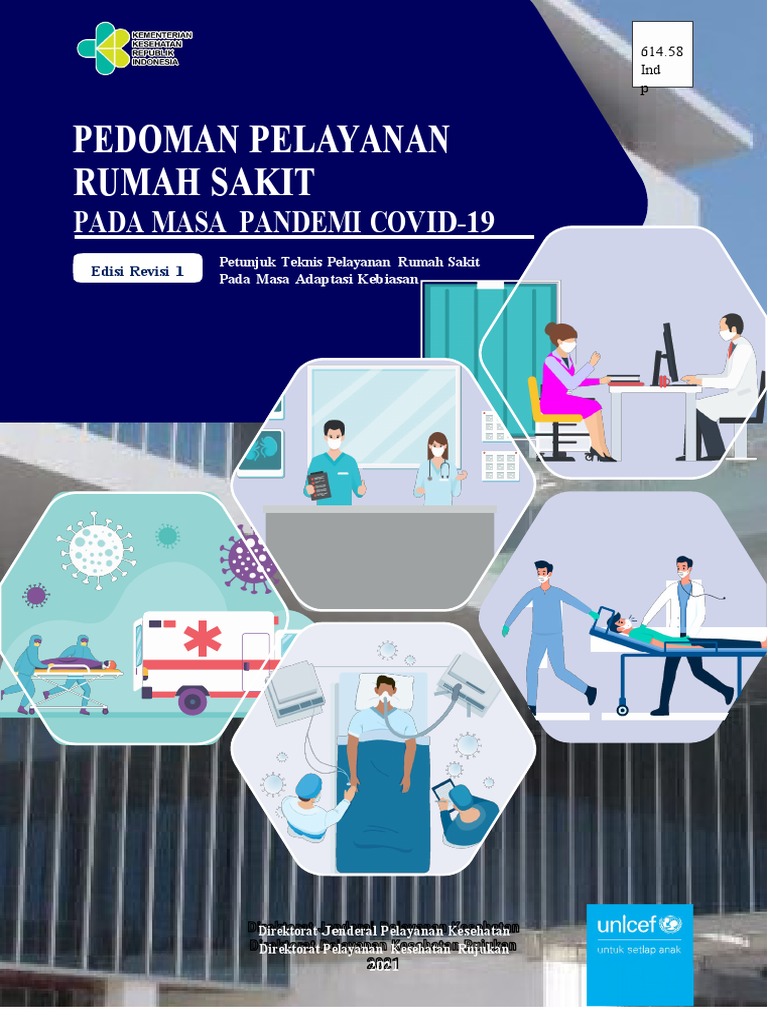 Pedoman Pelayanan Rumah Sakit Pada Masa Pandemi COVID 19 - Edisi Revisi 1 | PDF