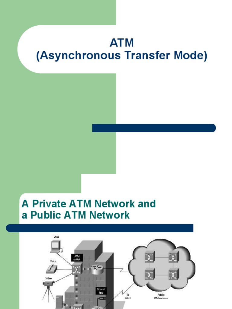 ATM (Asynchronous Transfer Mode) | PDF