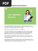 Sample Loan Policy | PDF | Loans | Credit