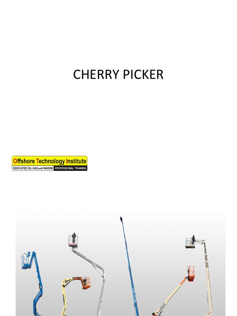 Penggunaan dan Keamanan Cherry Picker | PDF