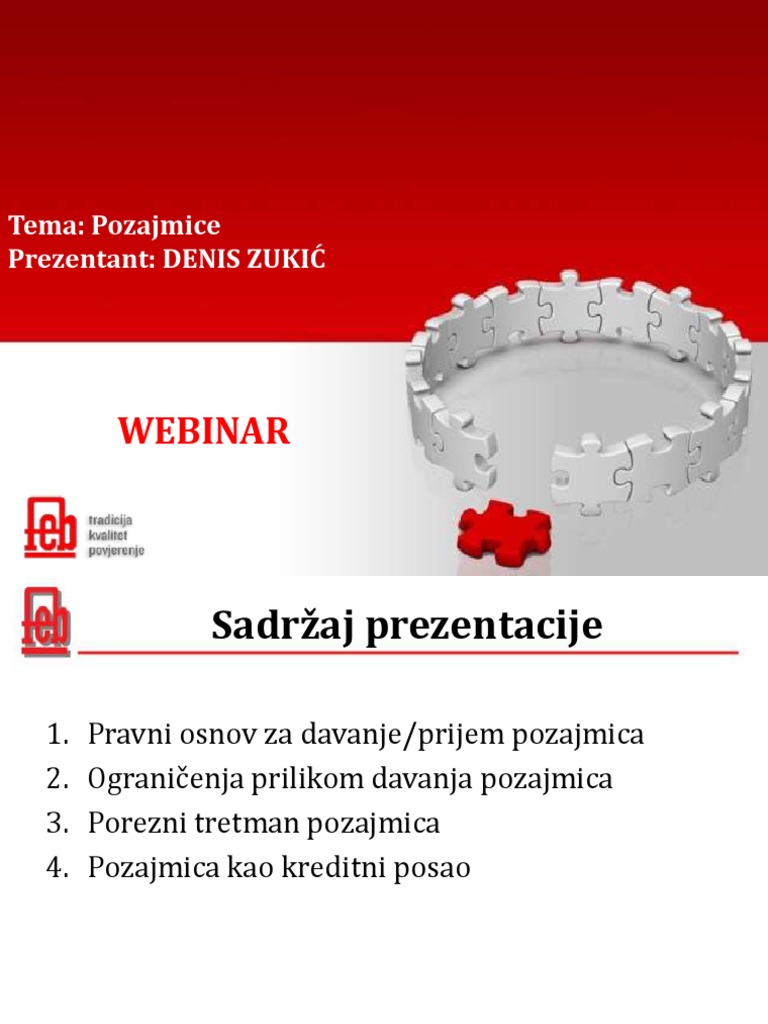 Pozajmice | PDF