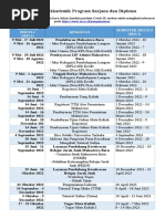 Kalender Akademik UT 2023/2024 | PDF