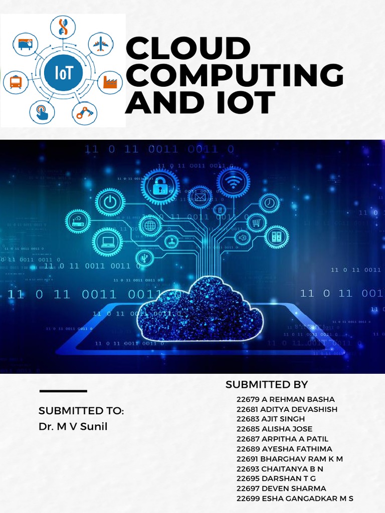 Cloud Computing and IoT | Download Free PDF | Cloud Computing | Internet Of Things