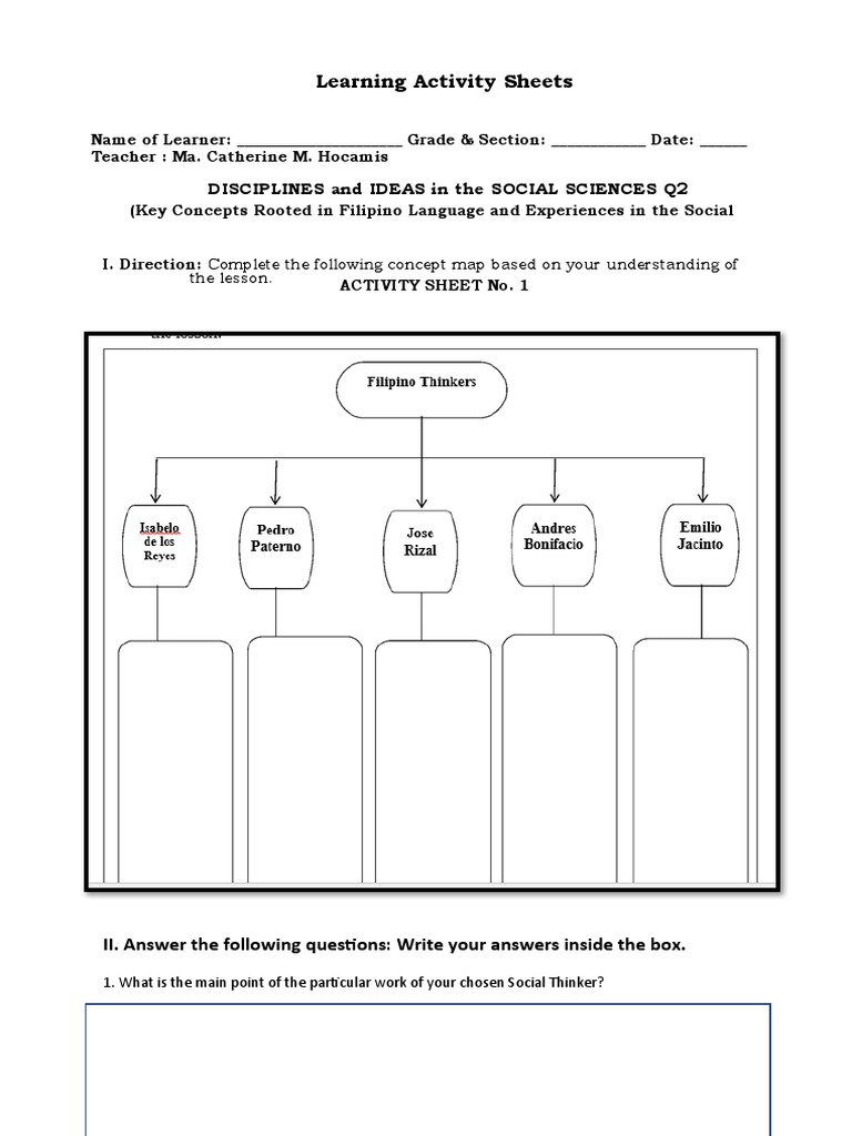 Learning Activity Sheets DISS Q2 | PDF