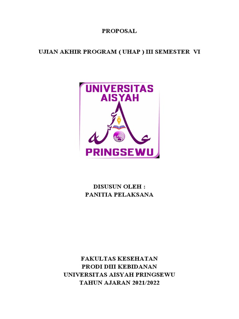 Proposal Uhap Iii | PDF