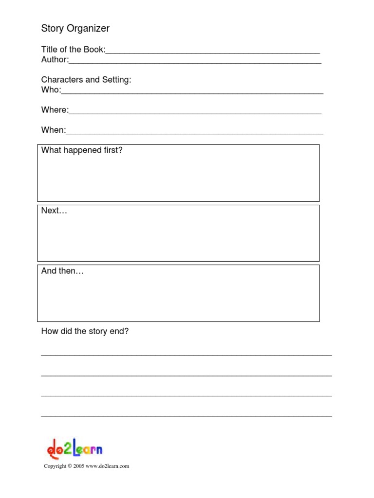 Story Organizer | PDF