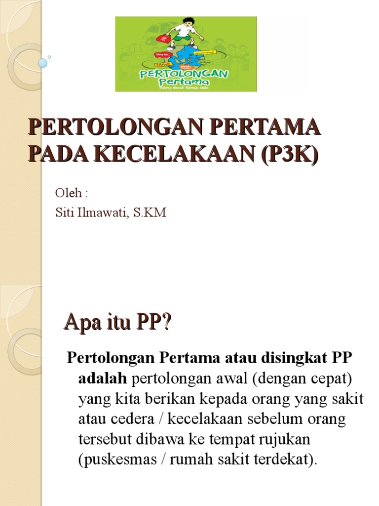 Pertolongan Pertama Pada Kecelakaan (P3K) | PDF