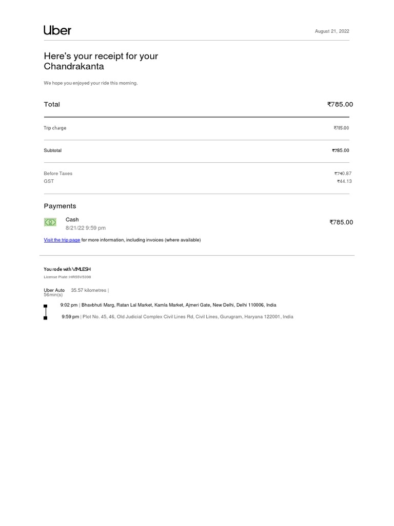 Receipt 21aug2022 Tra | PDF