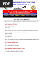 GTLE General Knowledge Past Questions 2023 | PDF | Learning ...