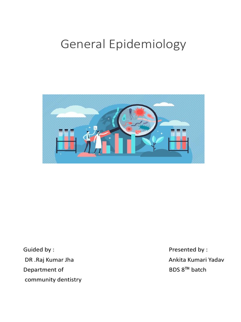 General Epidemiology | PDF | Cohort Study | Incidence (Epidemiology)