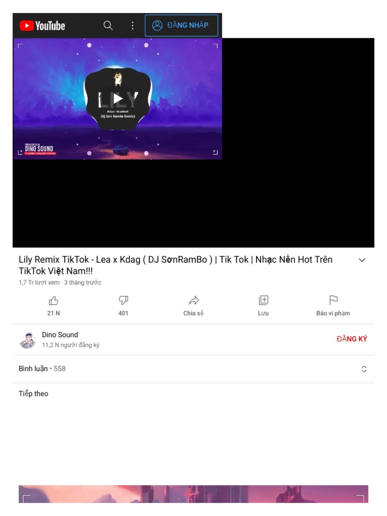Lily Remix TikTok - Lea x Kdag (DJ SơnRamBo) - Tik Tok - Nhạc Nền Hot Trên TikTok Việt Nam ...