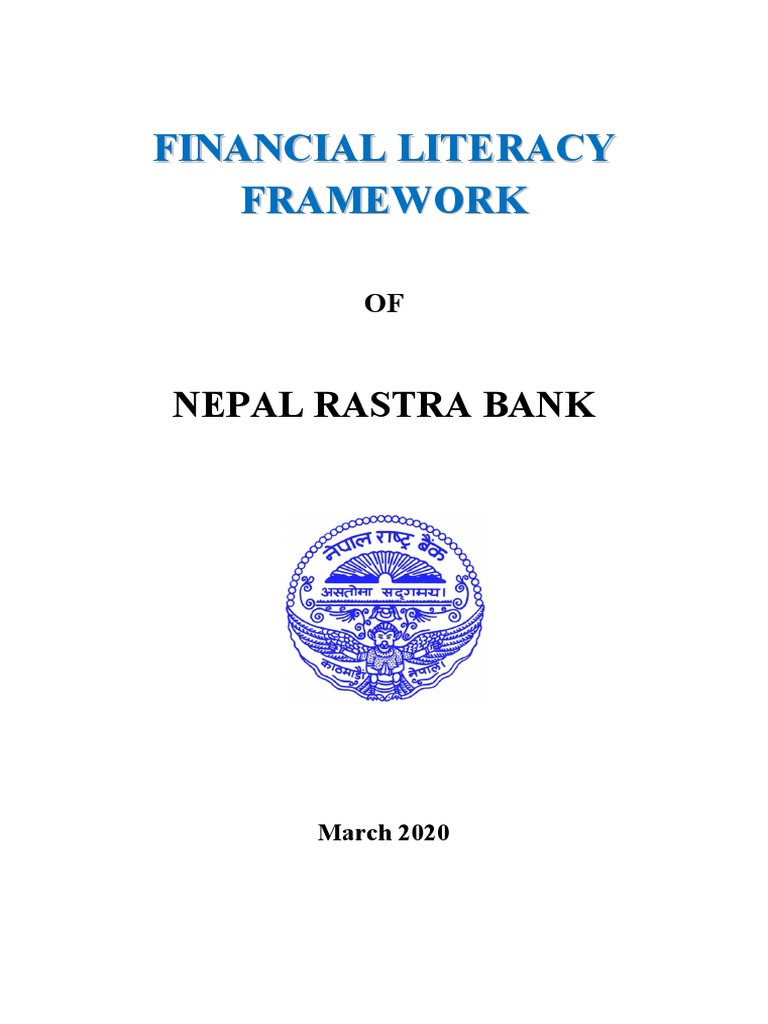 Financial Literacy Framework - 20770114 | PDF | Attitude (Psychology ...