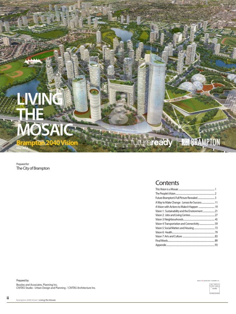 Brampton 2040 Vision | PDF | Public Transport | Sustainability