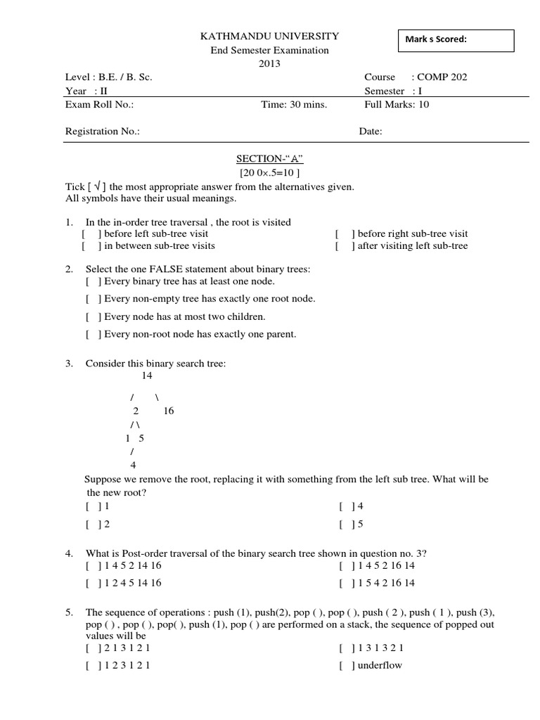 Comp 202 | Download Free PDF | Algorithms And Data Structures | Computing
