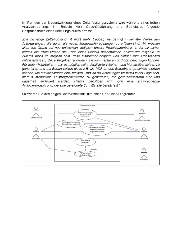 Use Case - Diagramm | PDF Use Case - Diagramm | PDF