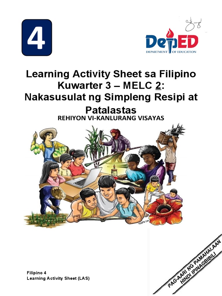 LAS Filipino Grade 4 Q3 K2 Aklan 1 | PDF