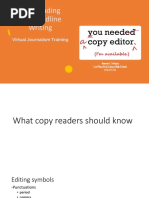 Copy Reading Symbols | PDF | Language Arts & Discipline