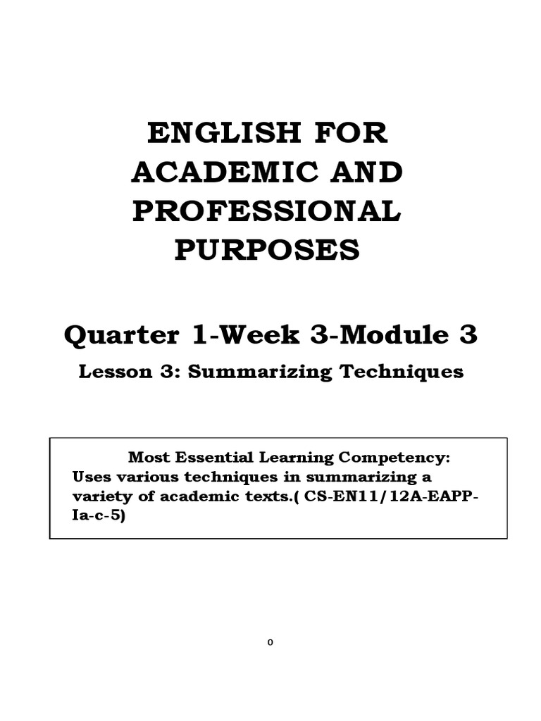 Eapp Q1 W3 | PDF | Cognitive Science