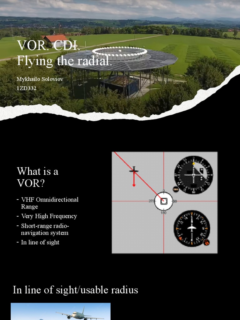 An Overview of VHF Omnidirectional Range (VOR) Navigation: Principles ...